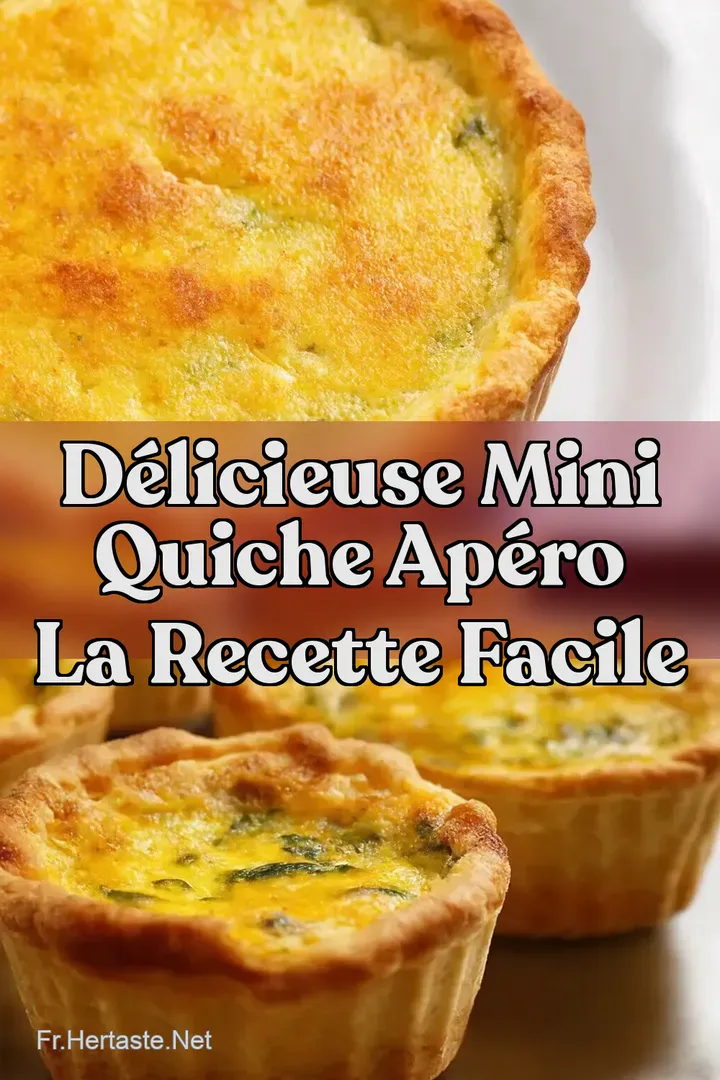 Mini Quiche Apéro Faciles La Recette de Mamie